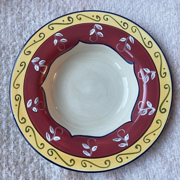 Pier 1 | Dining | Pier Handpainted Earthenware Vallarta Dinner Plate ...